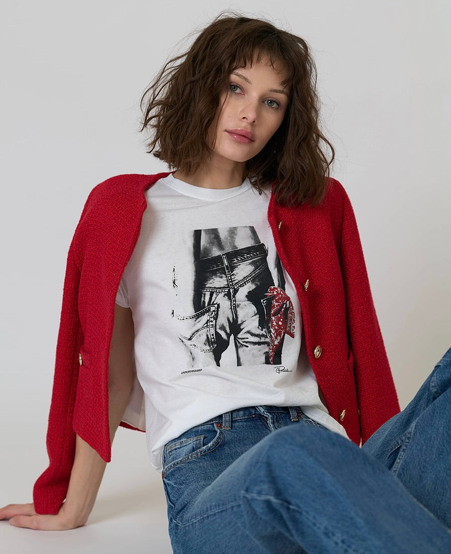 UNDERDRESSED MUSHIE TEE